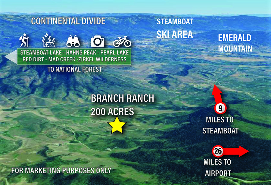 Maps Steamboat Springs Real Estate - Luxury - Elk Ranch Steamboat ...